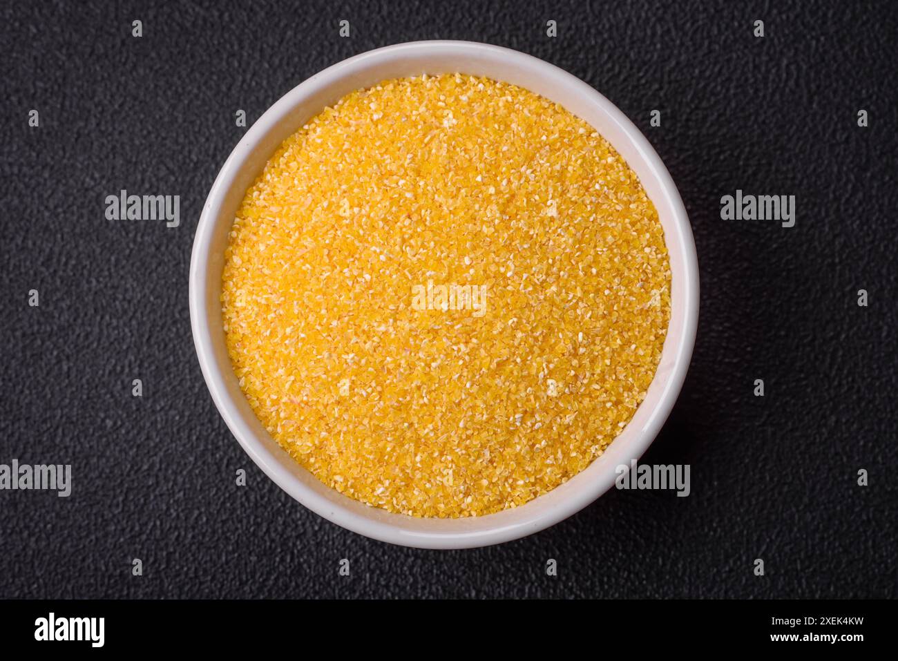 Texture polenta yellow cornmeal hi-res stock photography and images - Alamy