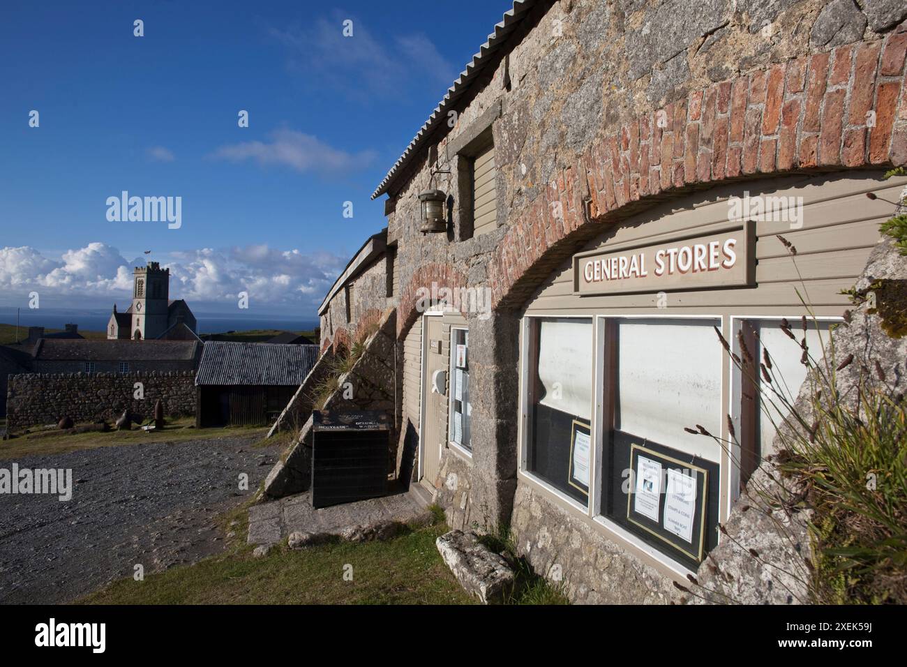 General Stores, Lundy Island, Bristol Channel, UK Stock Photo - Alamy