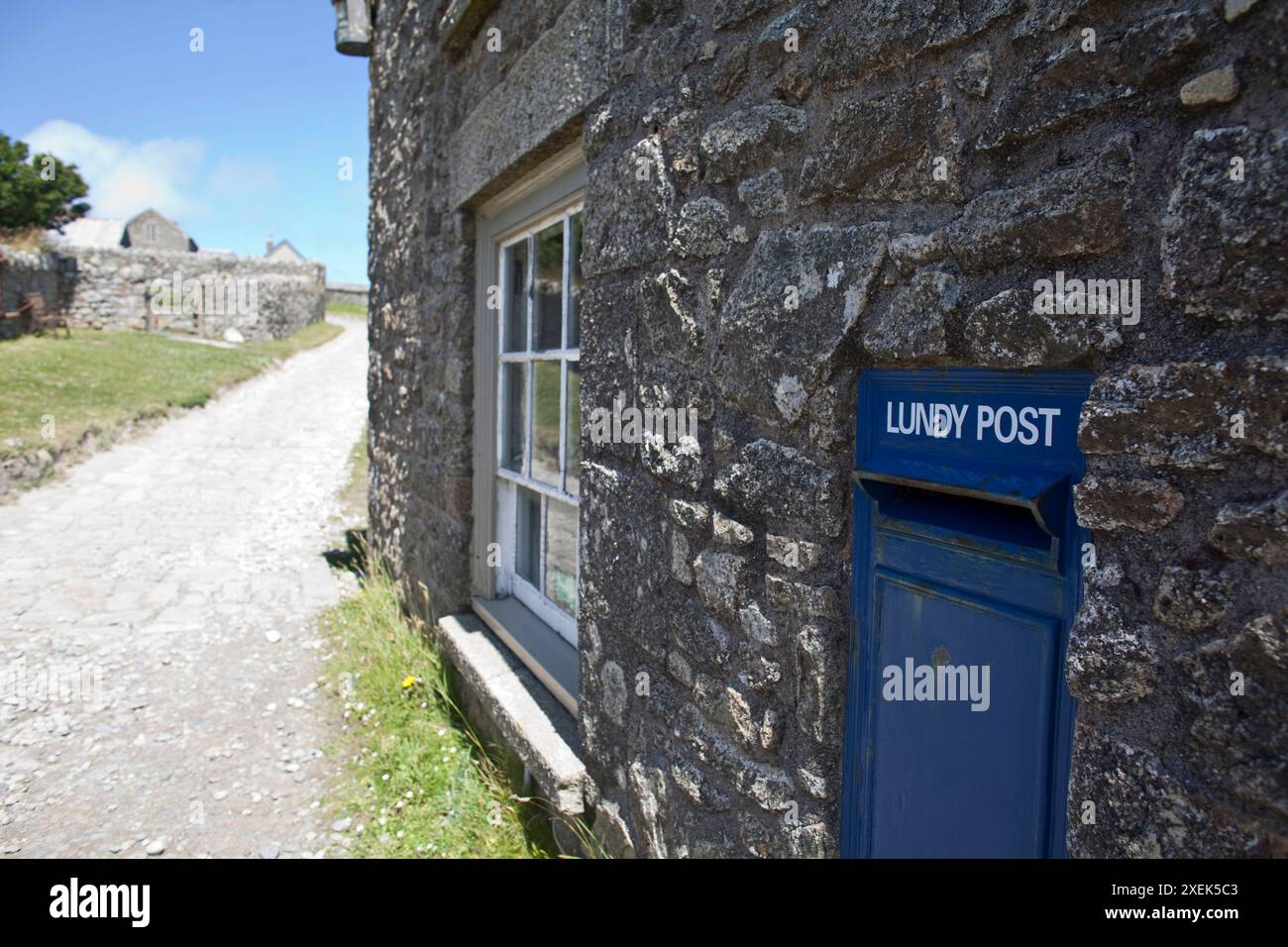 Post Box, Lundy Island, Bristol Channel, UK Stock Photo - Alamy