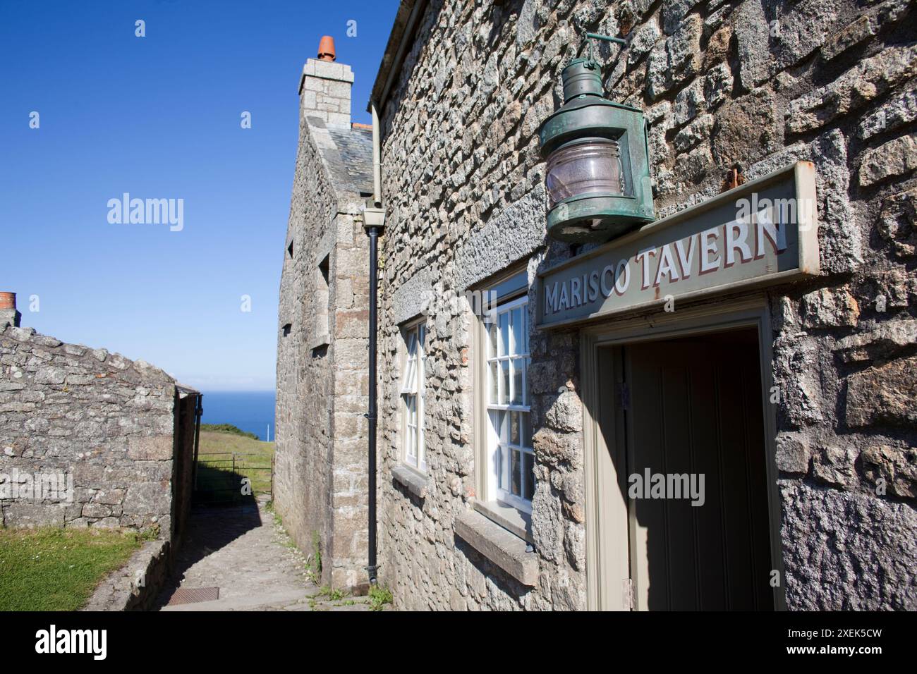 Marisco Tavern, Lundy Island, Bristol Channel, UK Stock Photo - Alamy