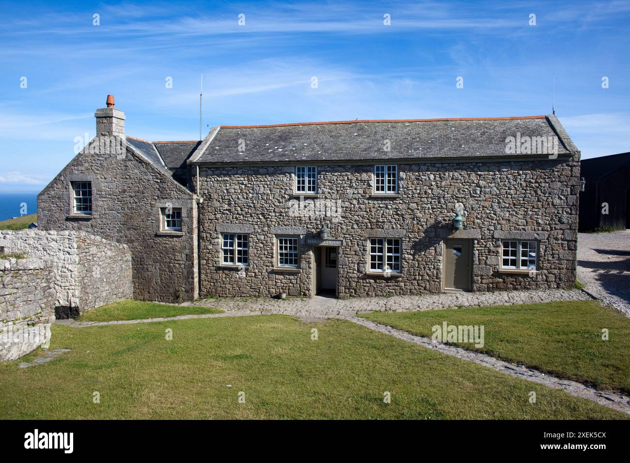Marisco Tavern, Lundy Island, Bristol Channel, UK Stock Photo - Alamy