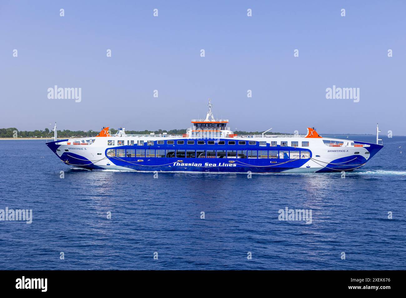 Thassian sea lines hi-res stock photography and images - Alamy