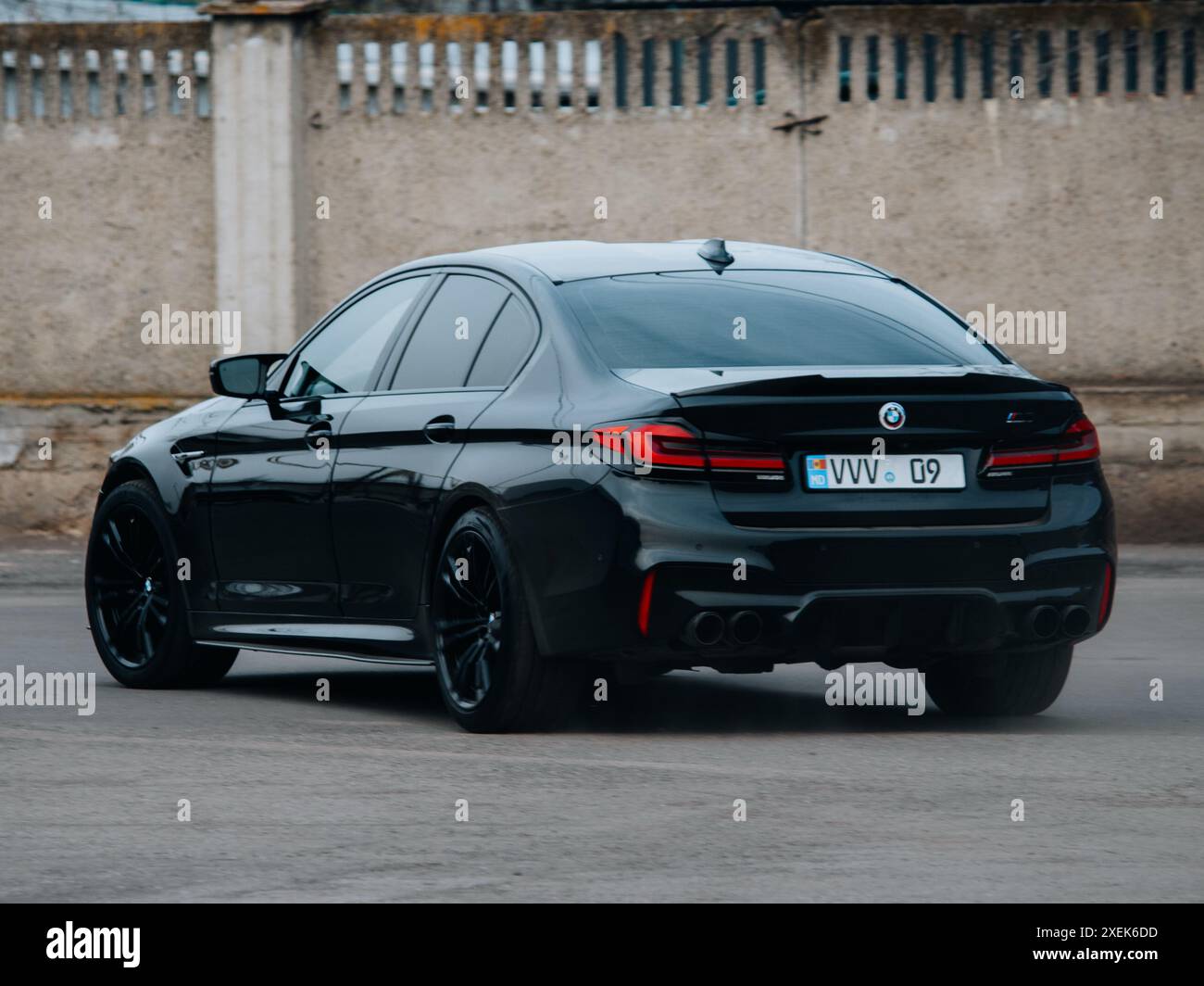Black bmw m5 hi-res stock photography and images - Alamy