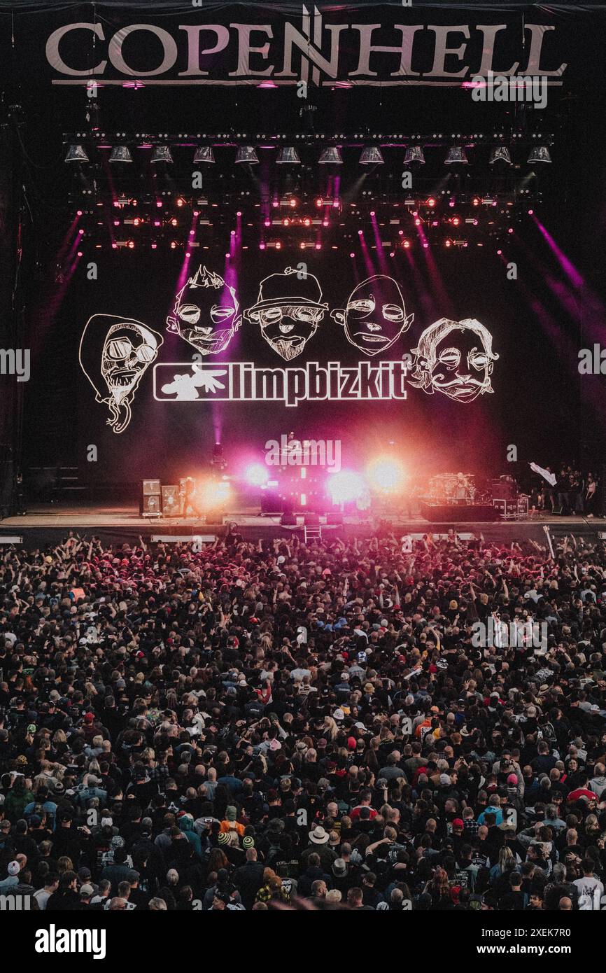 Copenhagen, Denmark. 20th, June 2024. The stage area seen at a live ...