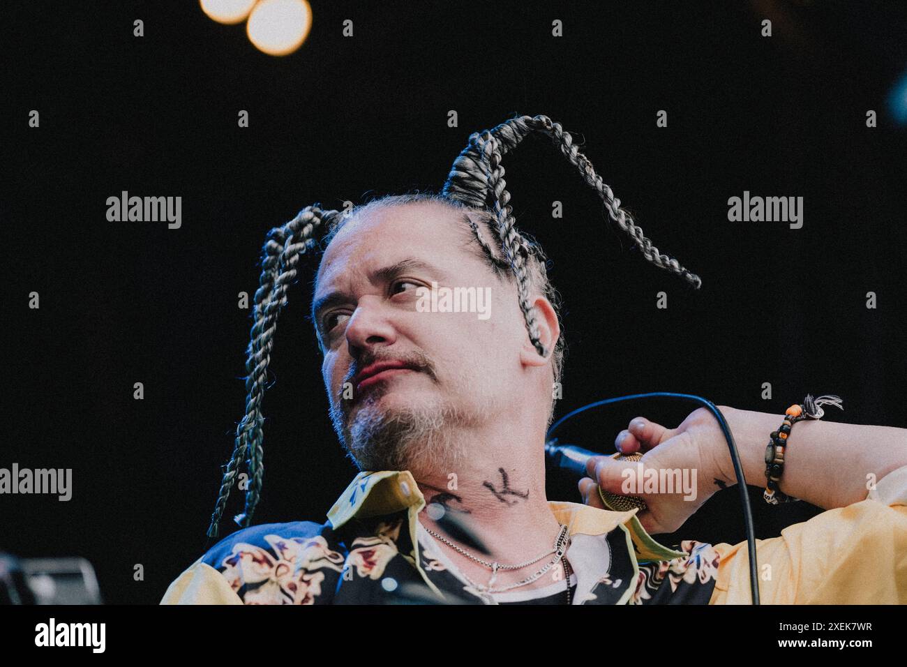 Copenhagen, Denmark. 20th, June 2024. The American experimental rock band Mr. Bungle performs a ...