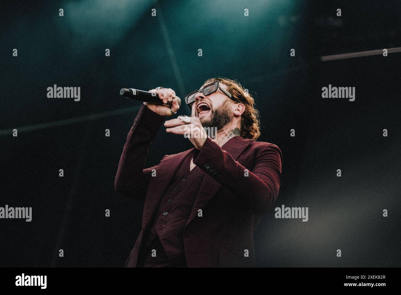 Copenhagen, Denmark. 21st, June 2024. The American rock band Rival Sons ...
