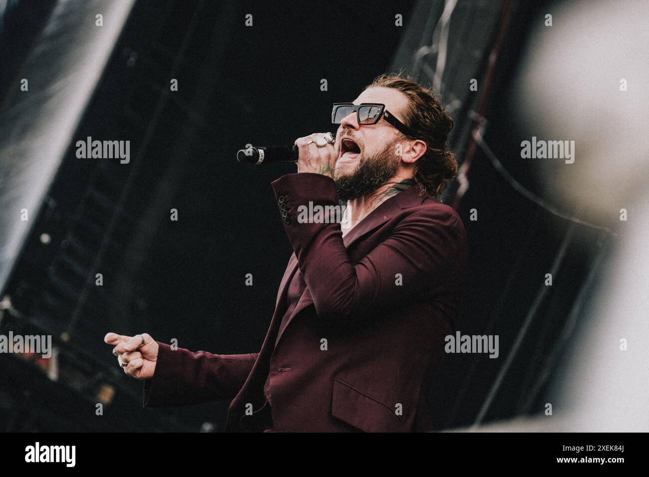 Copenhagen, Denmark. 21st, June 2024. The American rock band Rival Sons ...