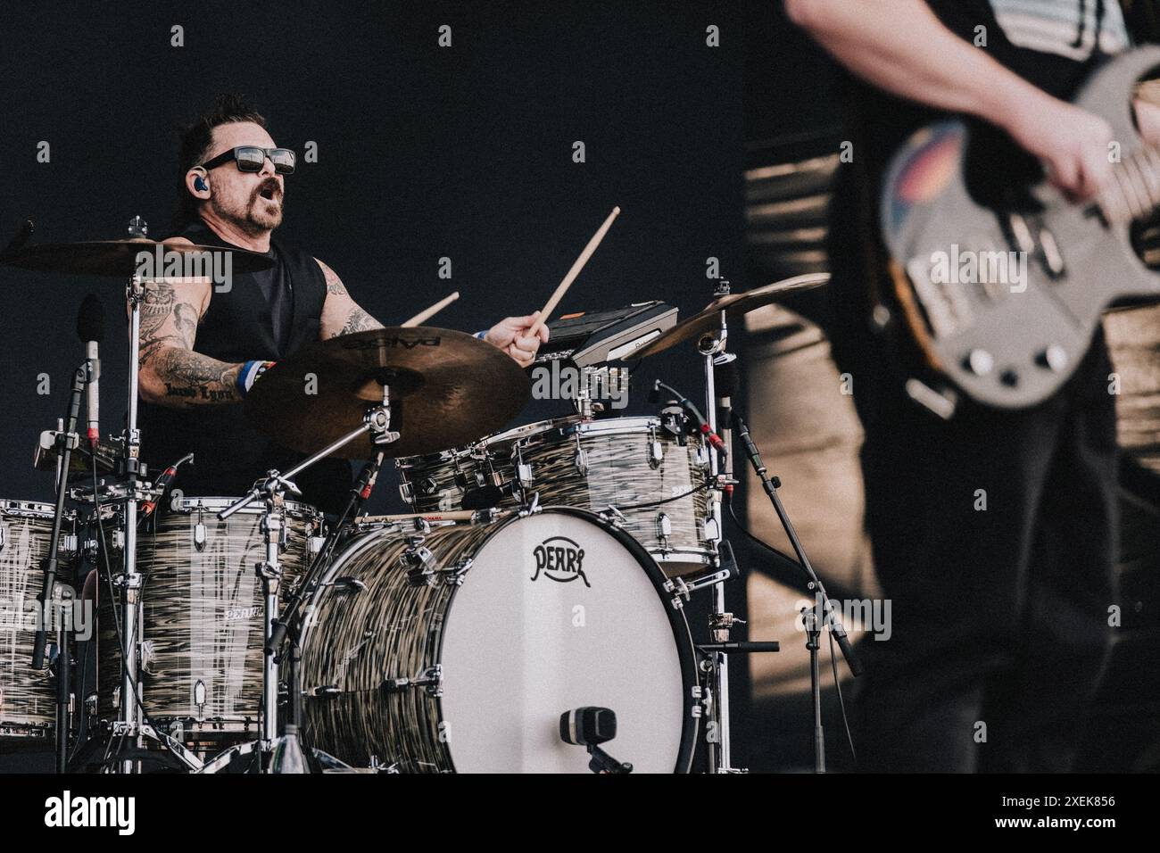 Copenhagen, Denmark. 21st, June 2024. The American rock band Rival Sons ...