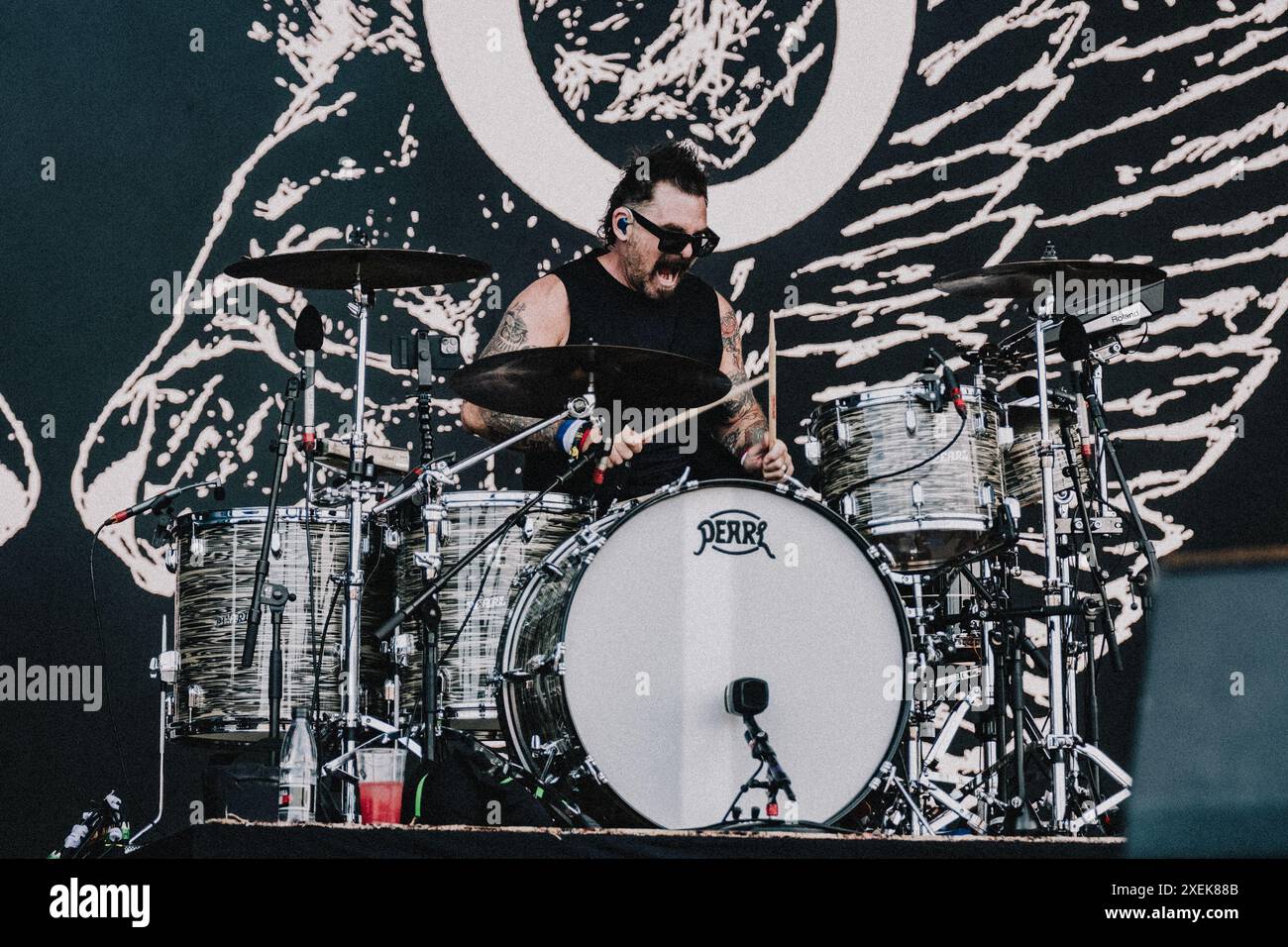 Copenhagen, Denmark. 21st, June 2024. The American rock band Rival Sons ...