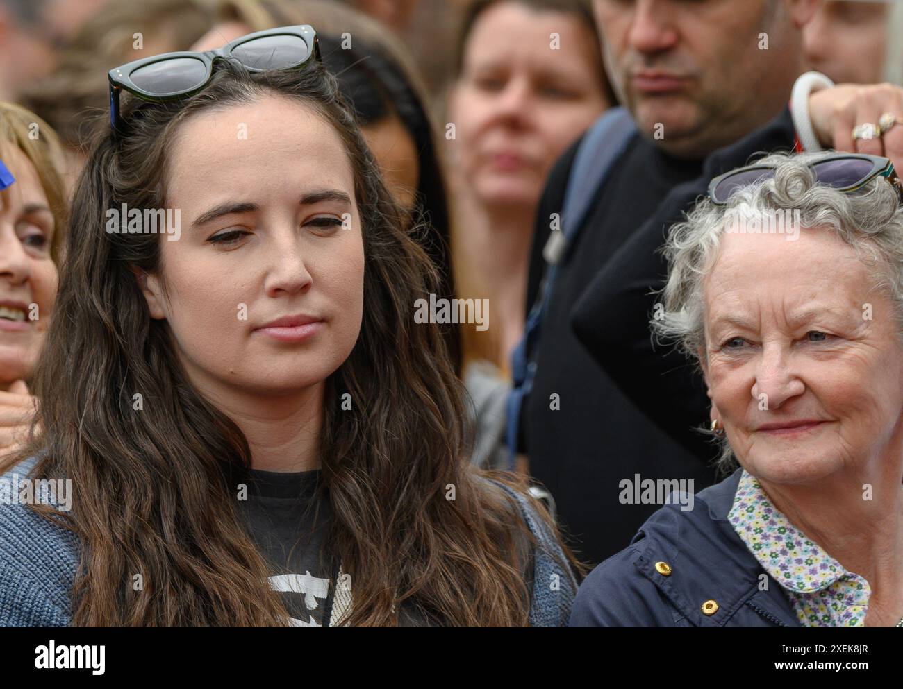 Megan McCubbin - TV nature presenter - at the Restore Nature Now march ...