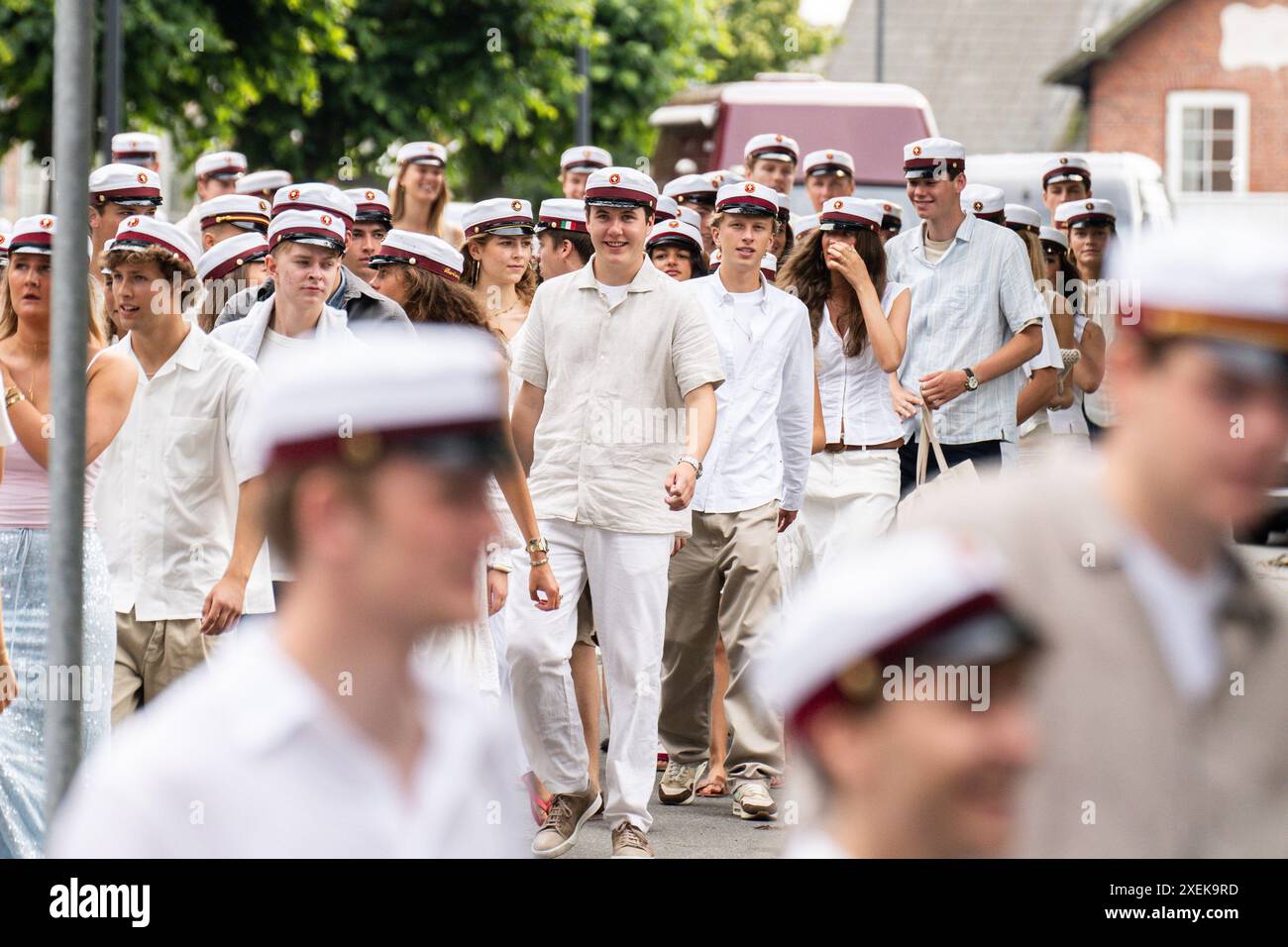 Denmark. 28th June, 2024. Danish Crown Prince Christian at the ...