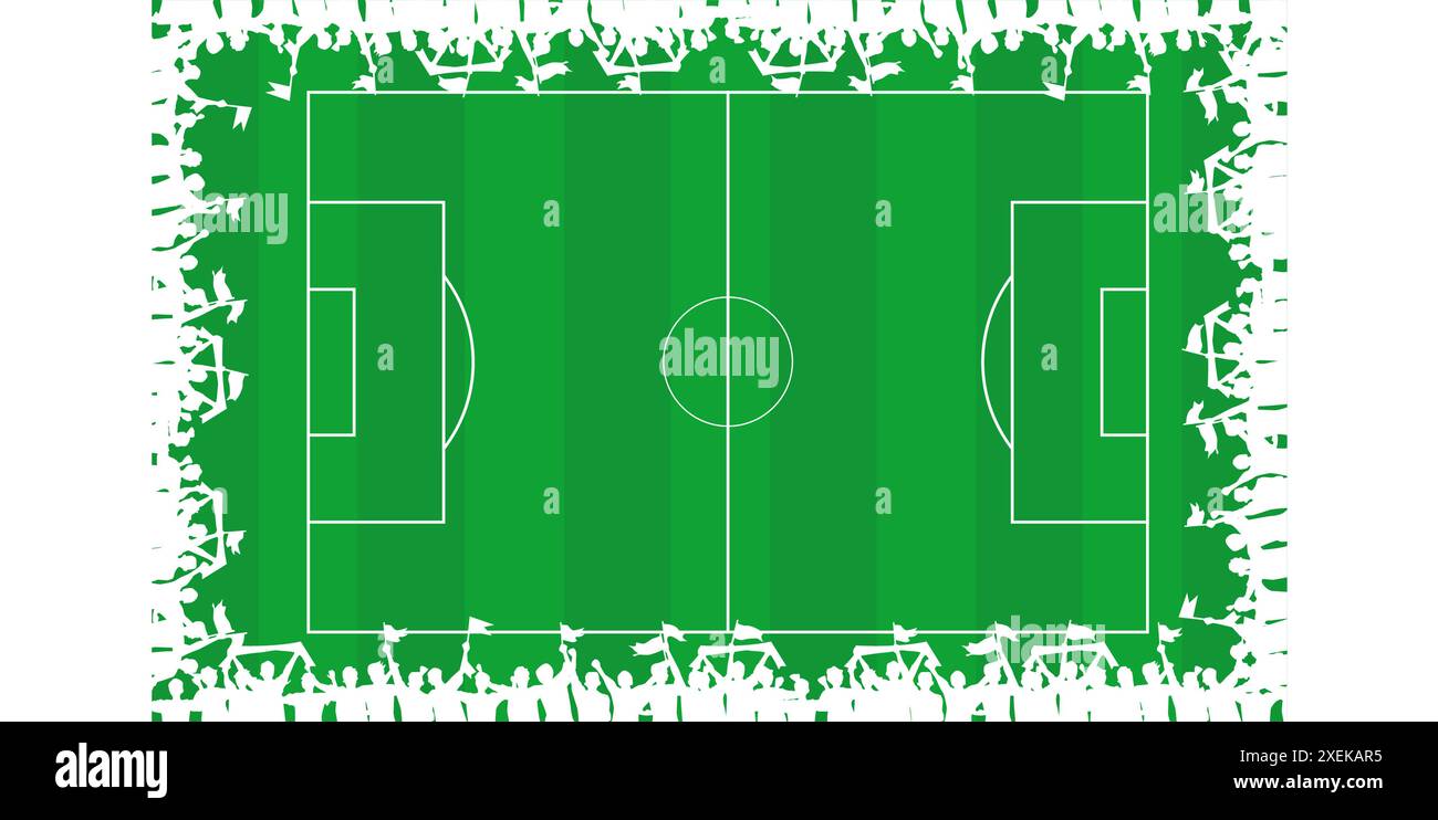 Soccer theme sport background vector design Stock Vector Image & Art ...