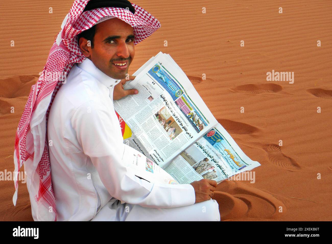 Bedouin. Arabian Desert. Saudi Arabia Stock Photo - Alamy