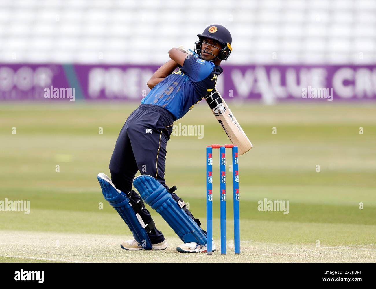 Sri Lanka's Pulindu Perera batting during the first Youth One-Day ...