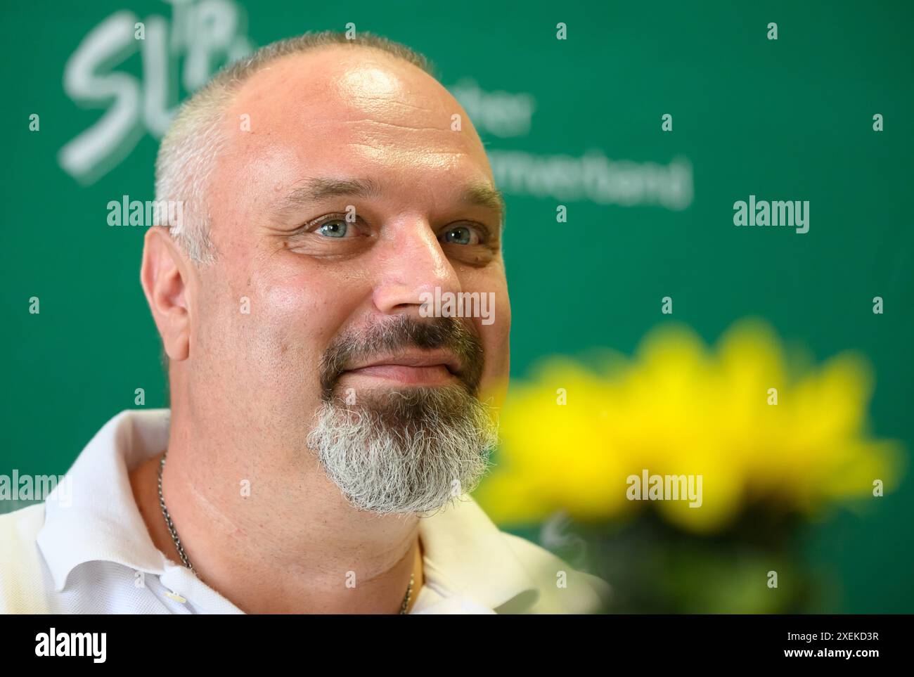 28 June 2024, Saxony, Hirschstein: Torsten Krawczyk, President of the ...