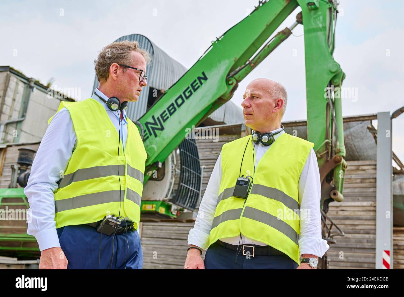 Eric Schweitzer Kai Wegner - Besuch bei ALBA Recycling Lichtenberg ...