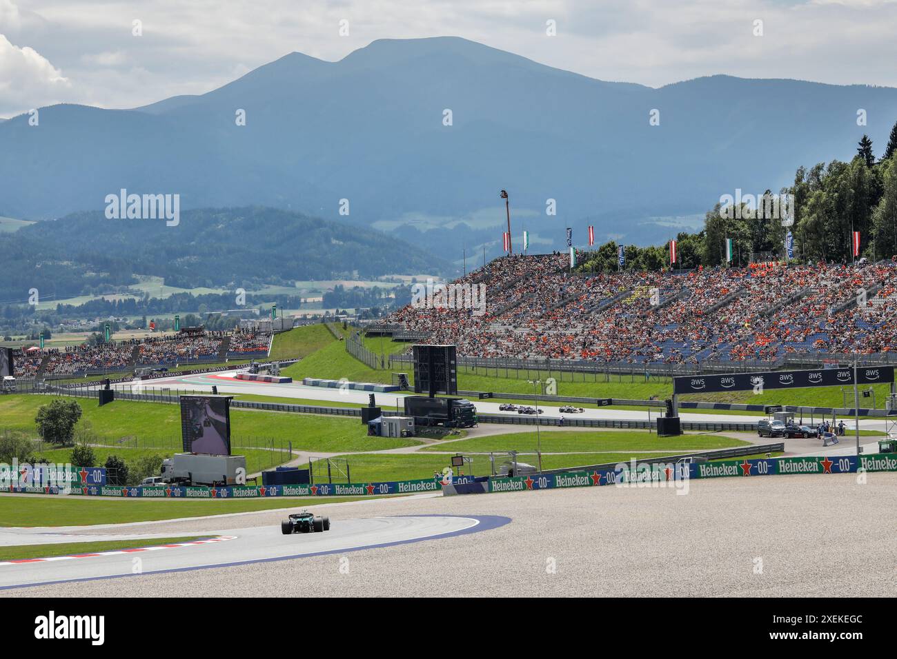 Spielberg, Austria. June 28th 2024. Formula 1 Quatar Airlines Austrian ...