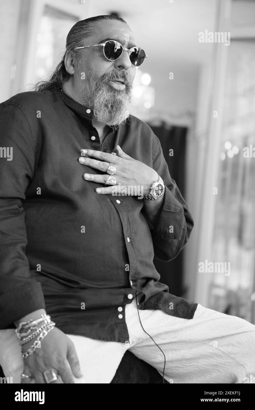 Madrid, Spain. 28th June, 2024. Flamenco singer Diego El Cigala ...