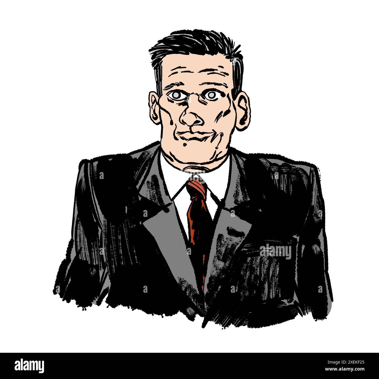 Portrait of Keir Starmer, british politician, leader of Labour Party ...