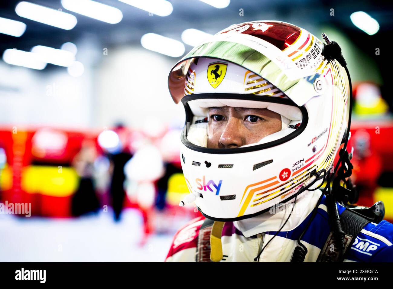 Stavelot, Belgique. 27th June, 2024. FROGGATT Christopher (gbr), HUI ...