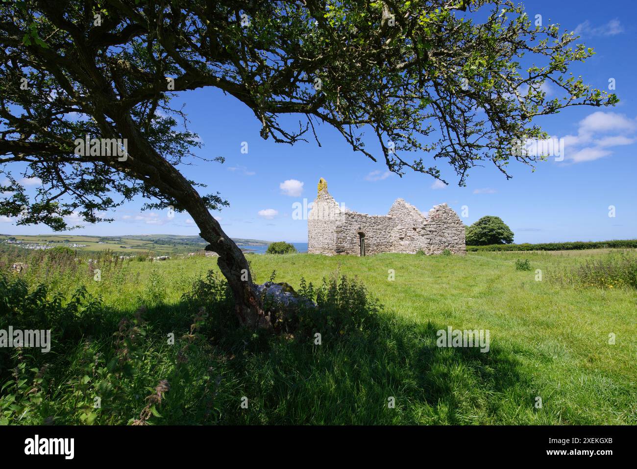 Capel, Llugwy, Hen Gapel Lligwy, Anglesey, North Wales, United Kingdom ...