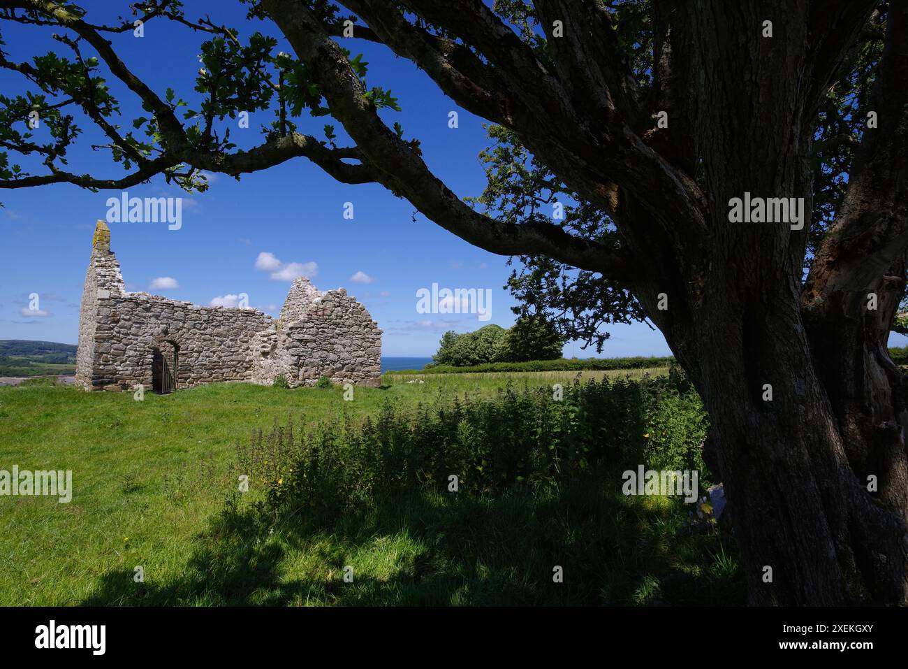 Capel, Llugwy, Hen Gapel Lligwy, Anglesey, North Wales, United Kingdom ...
