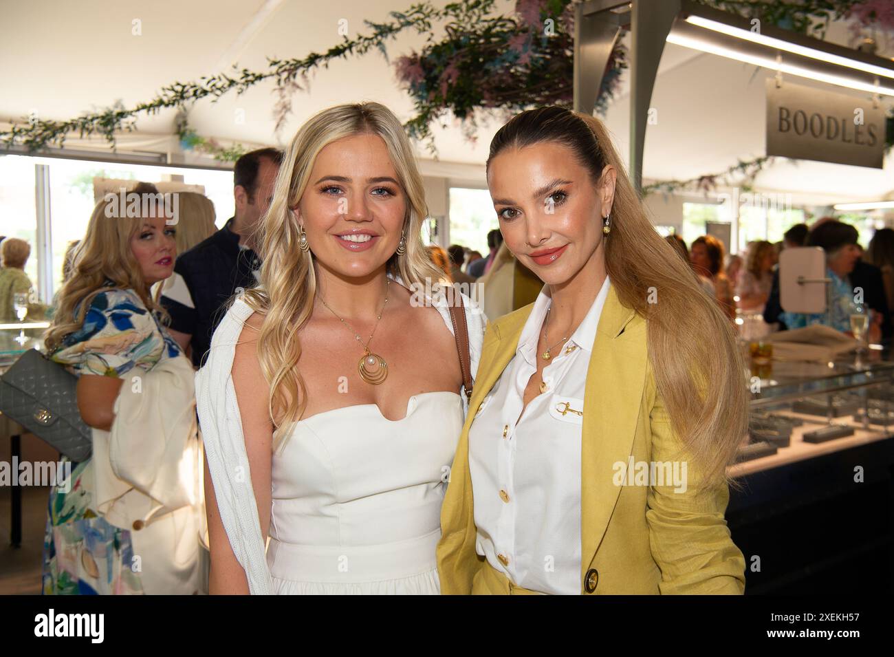 Stoke Poges, UK. 28th June, 2024. Television Personalities former Made ...