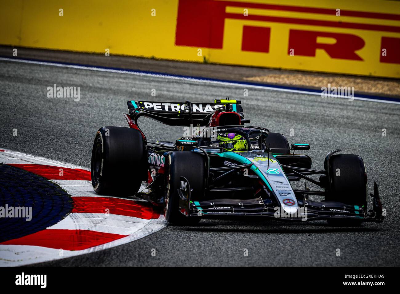 Austria: 44 Lewis Hamilton, (GRB) AMG Mercedes Ineos during the ...