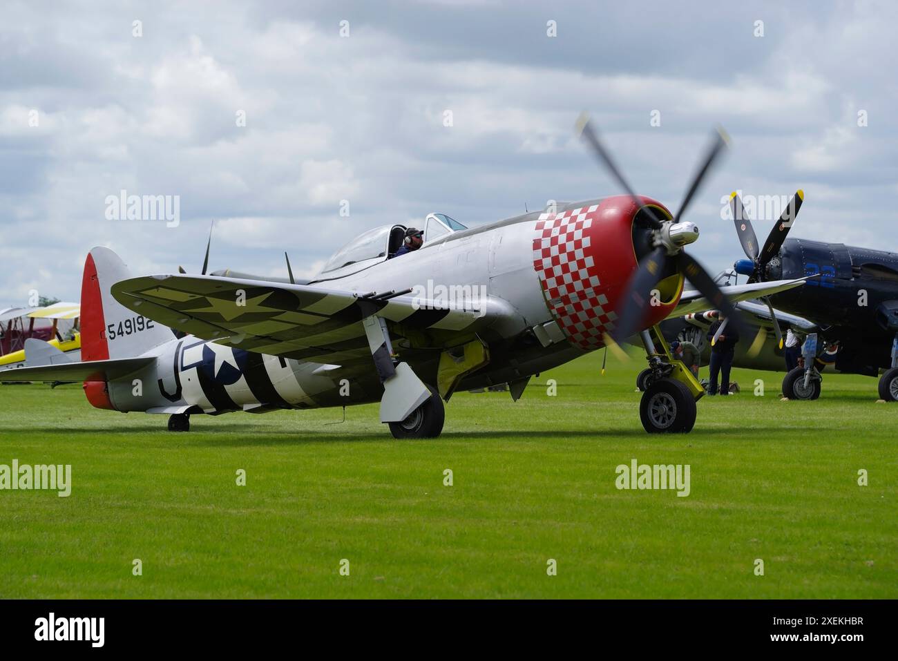 Republic, P-47D, Thunderbolt, 45-49192, G-THUN, Sywell, Air Display ...