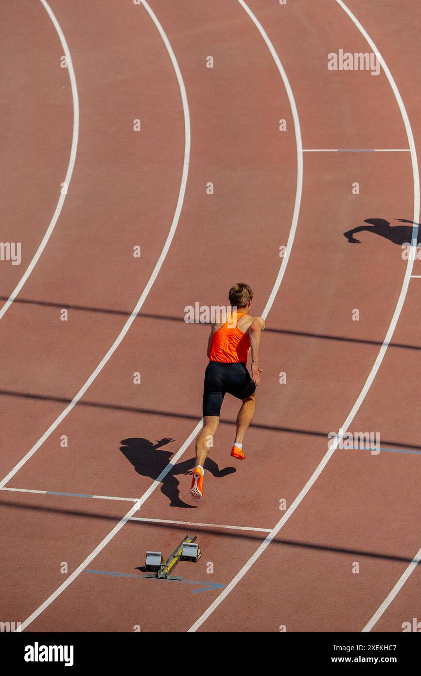 Men 400 meters final hi-res stock photography and images - Alamy