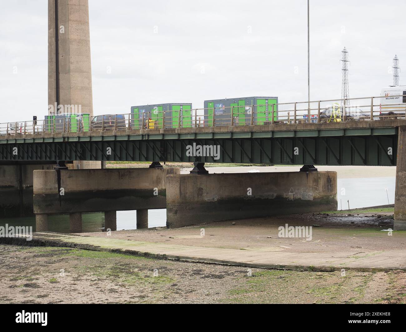 Sheerness, Kent, UK. 28th June, 2024. Kent's Kingsferry Bridge is to ...