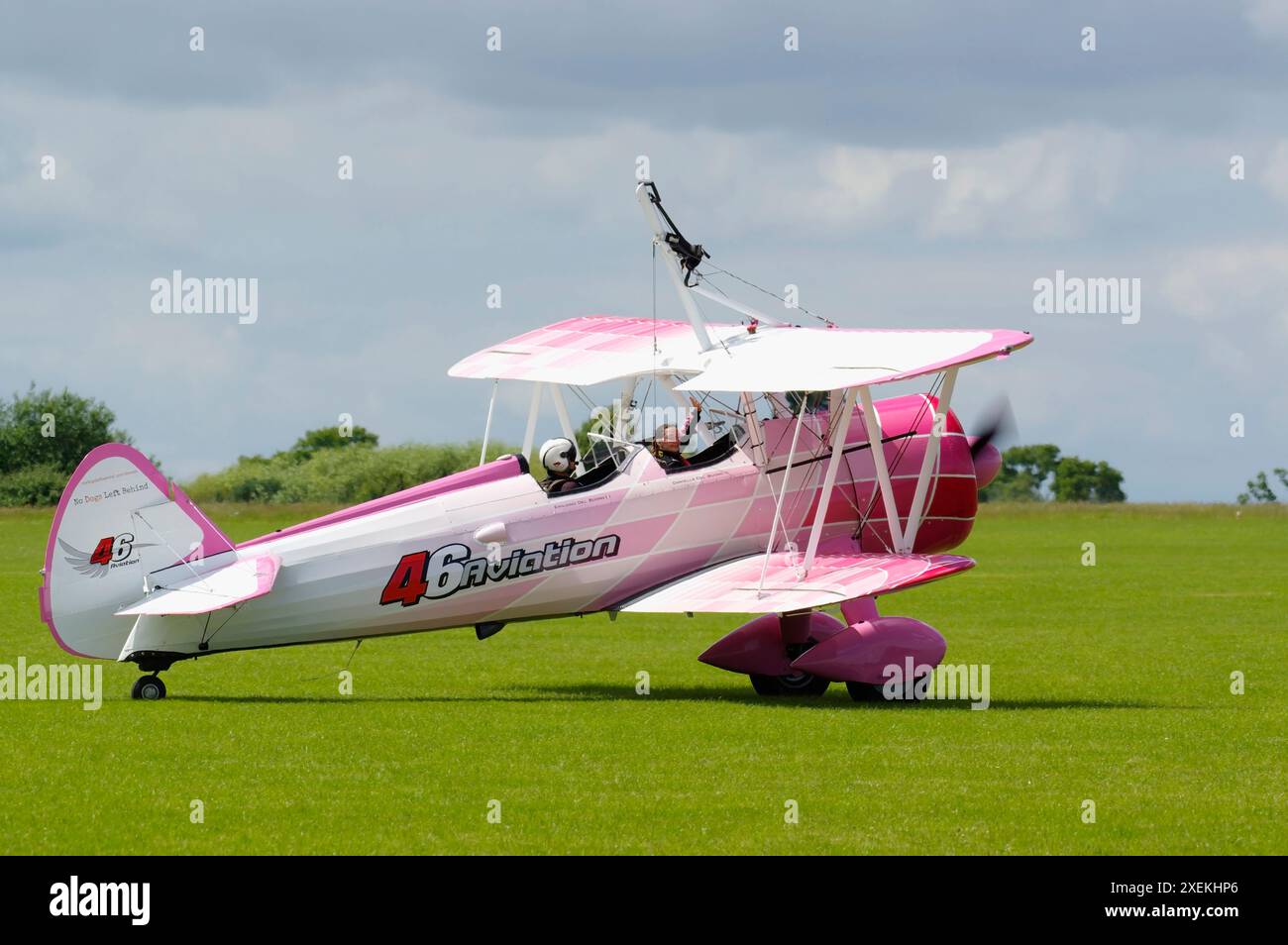 46Aviation,Danielle Del Buono, Wing Walking Display, Boeing,PT-13D ...