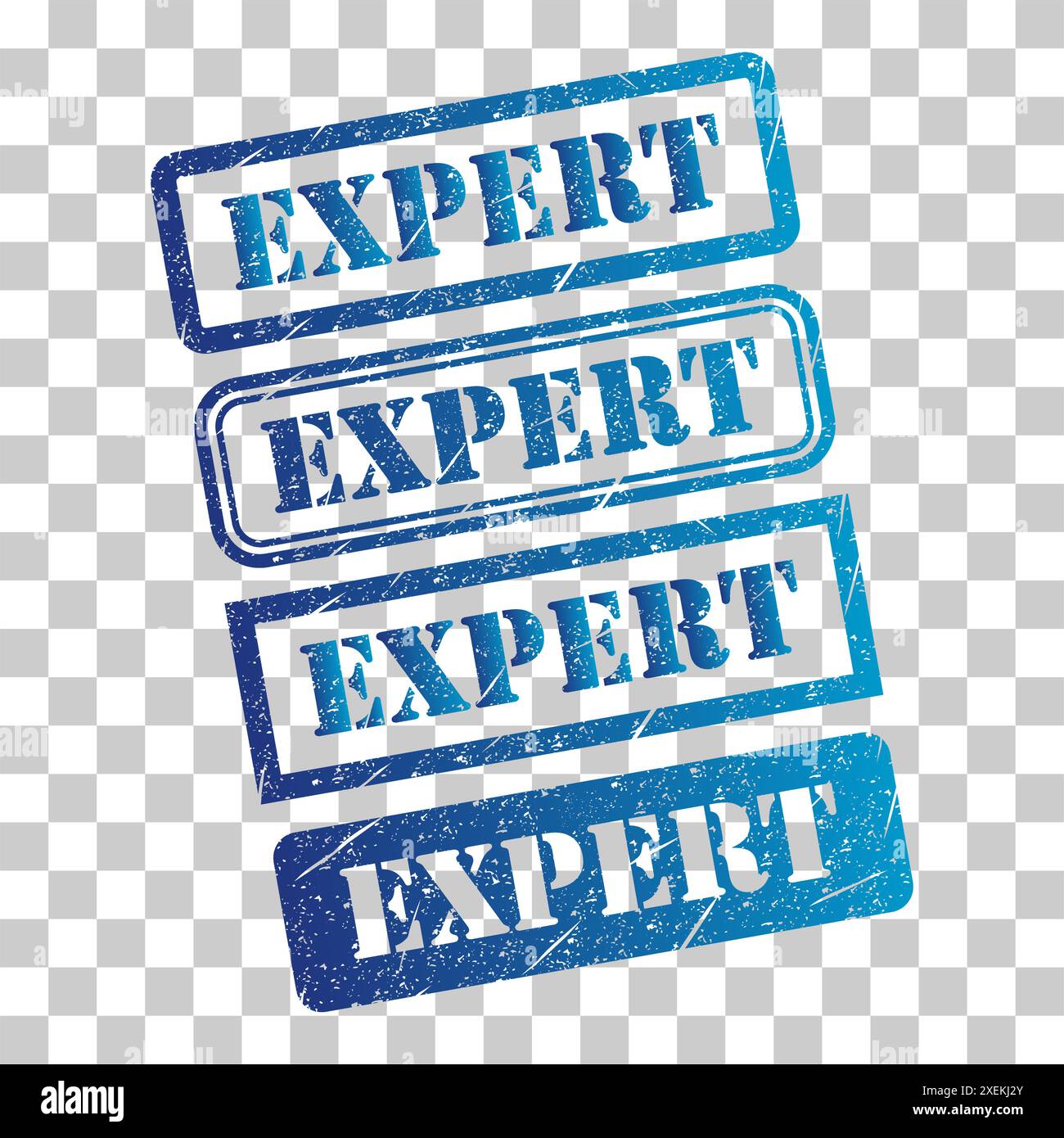 Set of Expert stamp symbol, label sticker sign button, text banner ...