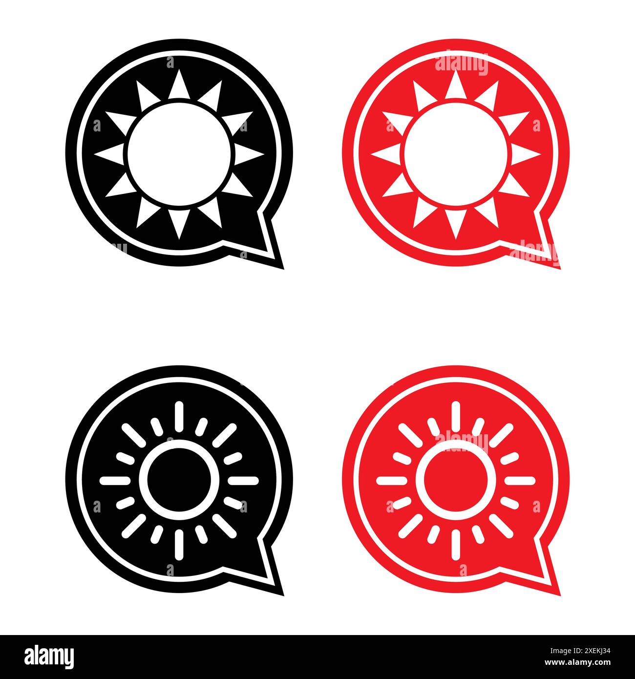 Set of Sun protection factor icon, uv radiation block symbol, sun ...