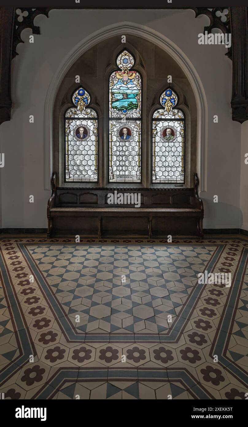 Munich, Germany - Dec 21, 2023 - Portrait of Lincoln, Edison, Carnegie ...