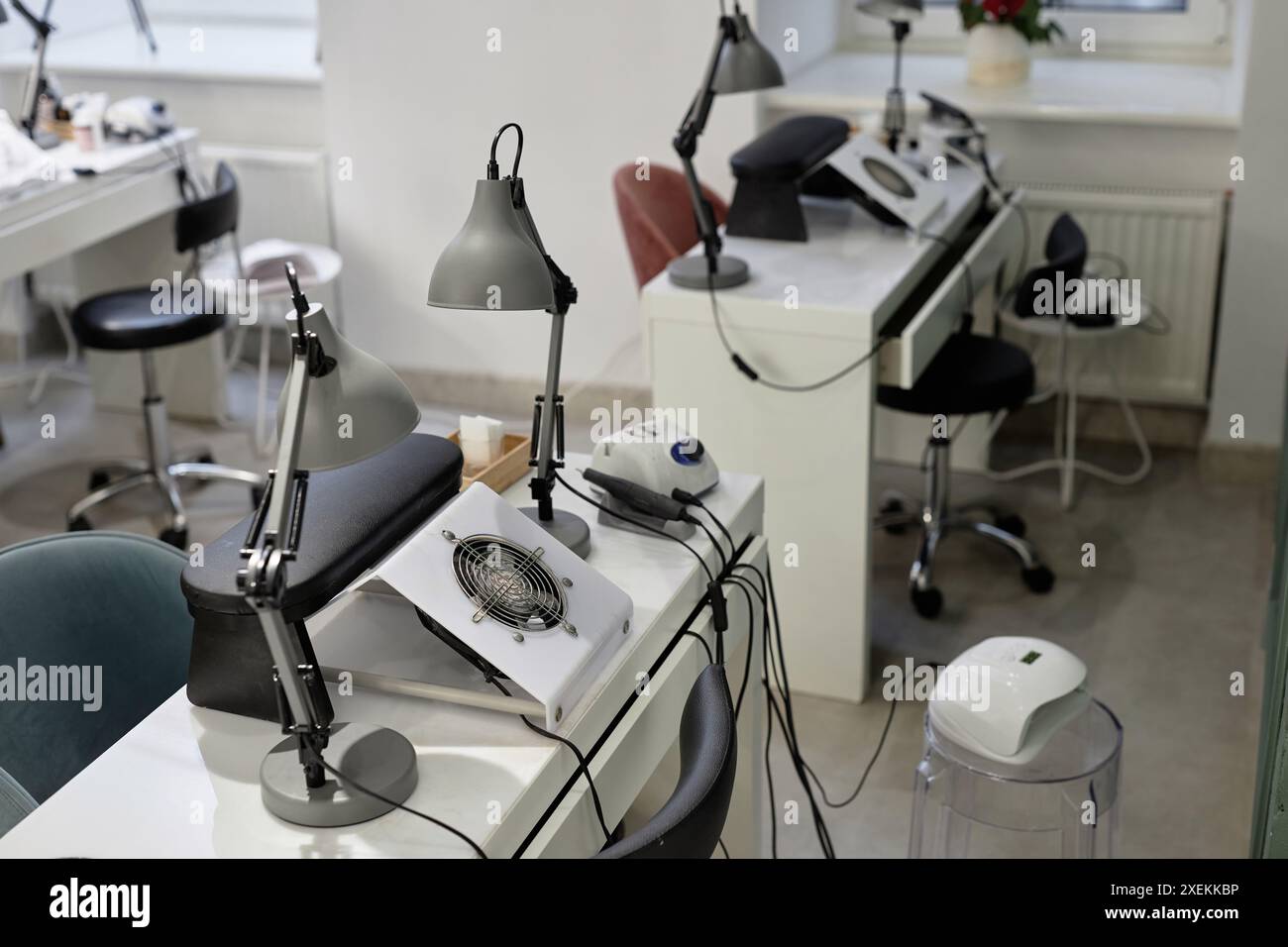 Equipped workspace hi-res stock photography and images - Alamy