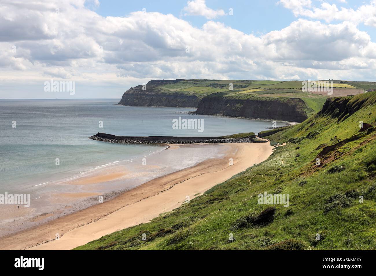 Cattersty Sands, also known as Skinningrove Beach viewed from the ...