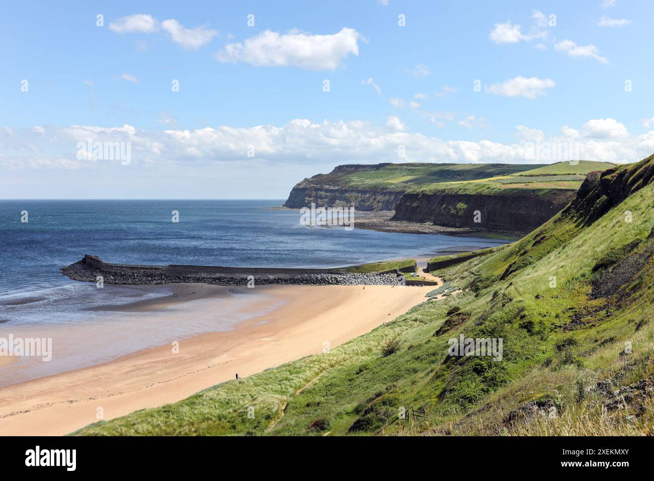 Cattersty Sands, also known as Skinningrove Beach viewed from the ...