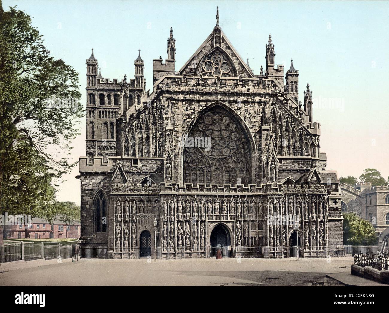 Kathedrale St. Peter, The Cathedral Church of St Peter, von Exeter in ...