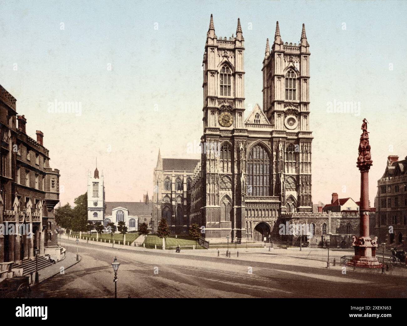 Westminster Abbey, Abtei von Westminster oder Westminsterabtei, The Collegiate Church of St ...