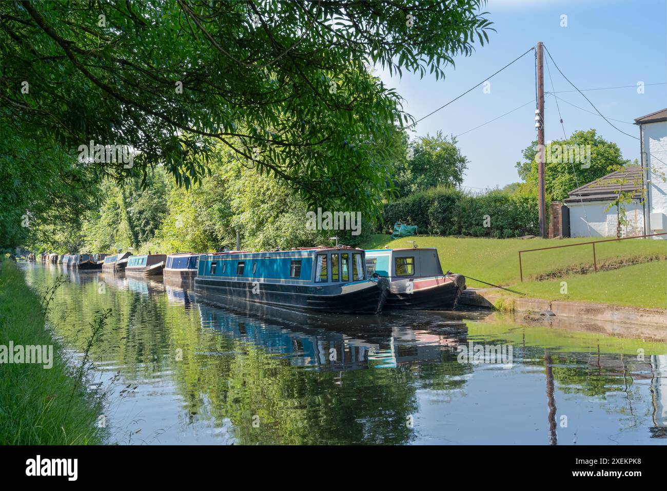 Rural canal hi-res stock photography and images - Alamy