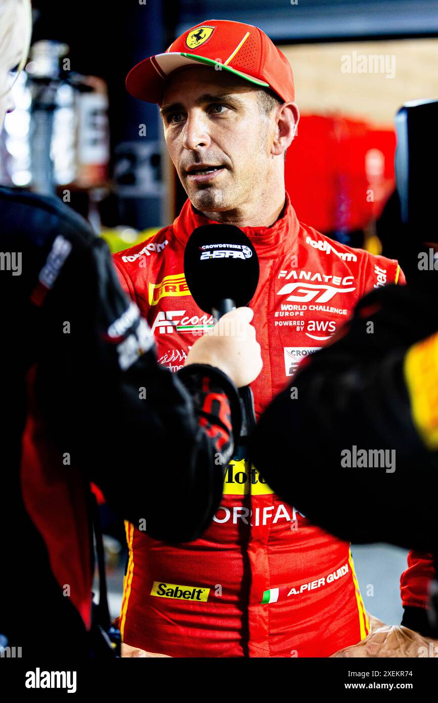 Stavelot, Belgium, 27/06/2024. PIER GUIDI Alessandro (ita), RIGON David ...