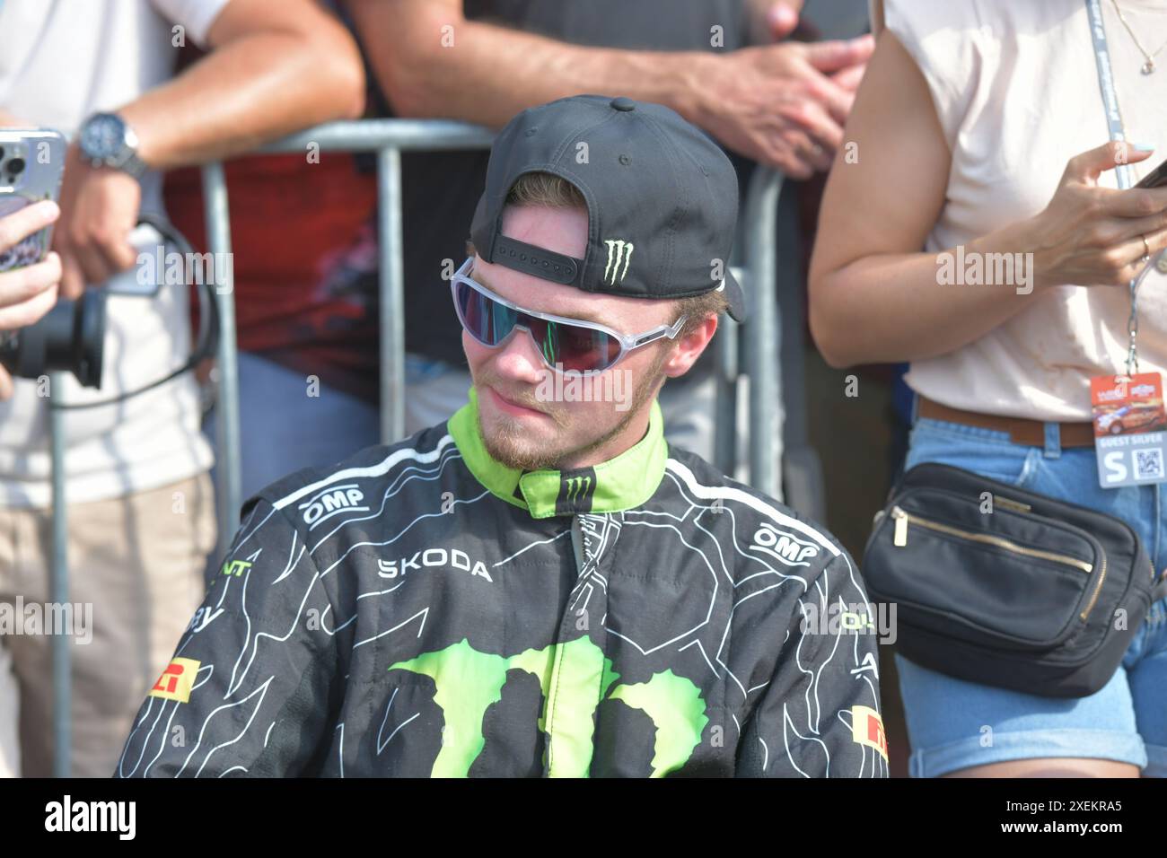 Portrait #20 Oliver SOLBERG ((SWE), SKODA Fabia RS Rally2, Team ...