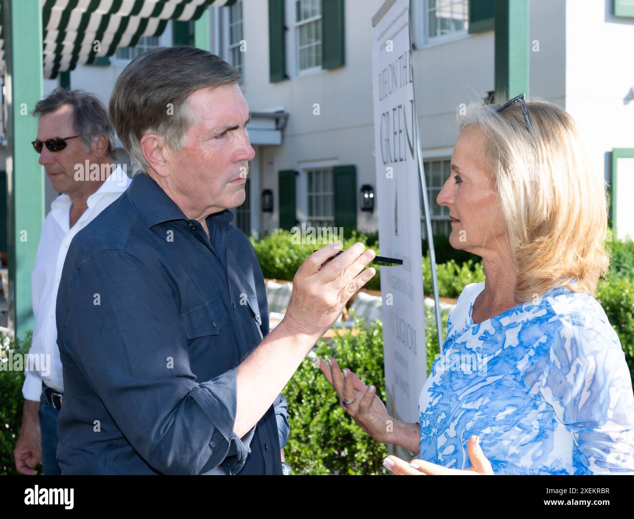 Bill McCuddy and Ann Liguori attends the Book Launch Party for Ann ...