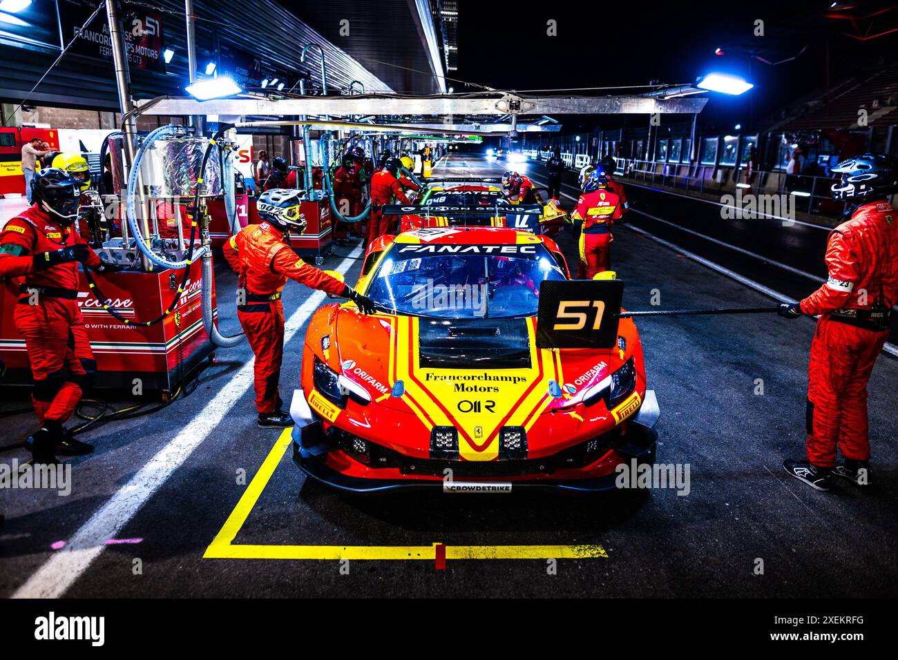 Stavelot, Belgium, 27/06/2024. 51 PIER GUIDI Alessandro (ita), RIGON ...