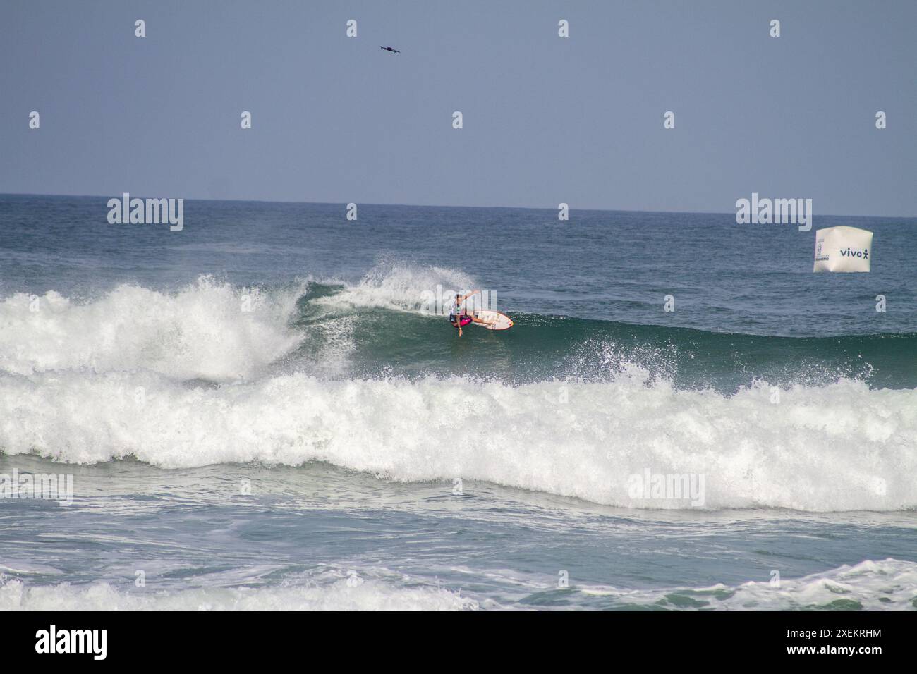 Saquarema, Brazil. 28th June, 2024. Photo during WSL VIVO RIO PRO 2024, eighth stage of the ...