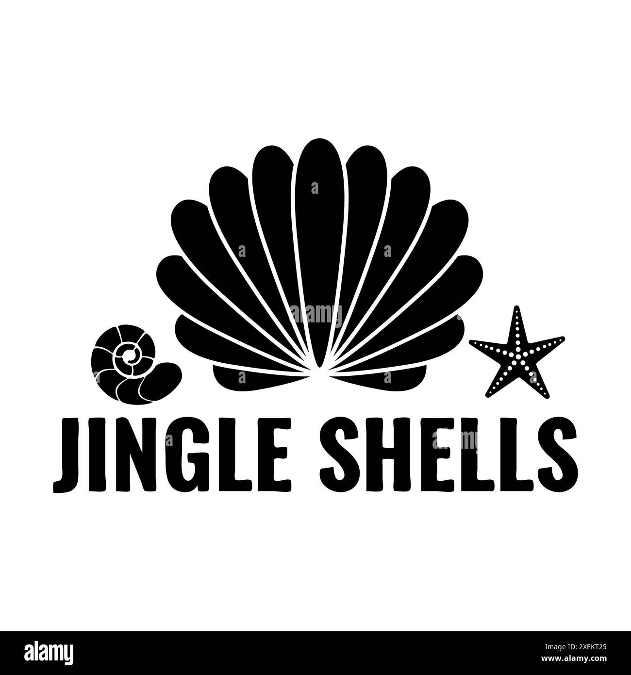 Jingle shell Stock Vector Images - Alamy