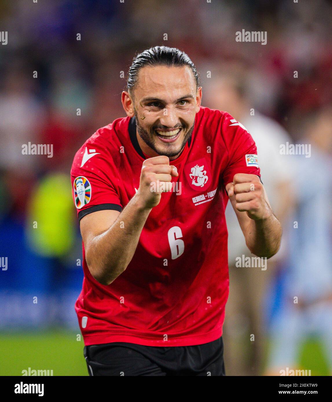 Gelsenkirchen, Germany. 26th Jun 2024. Giorgi Kochorashvili (GEO ...