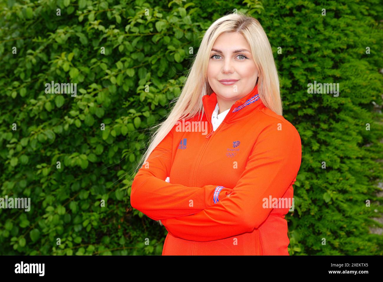 Amber Rutter during the Team GB Paris 2024 shooting team announcement ...