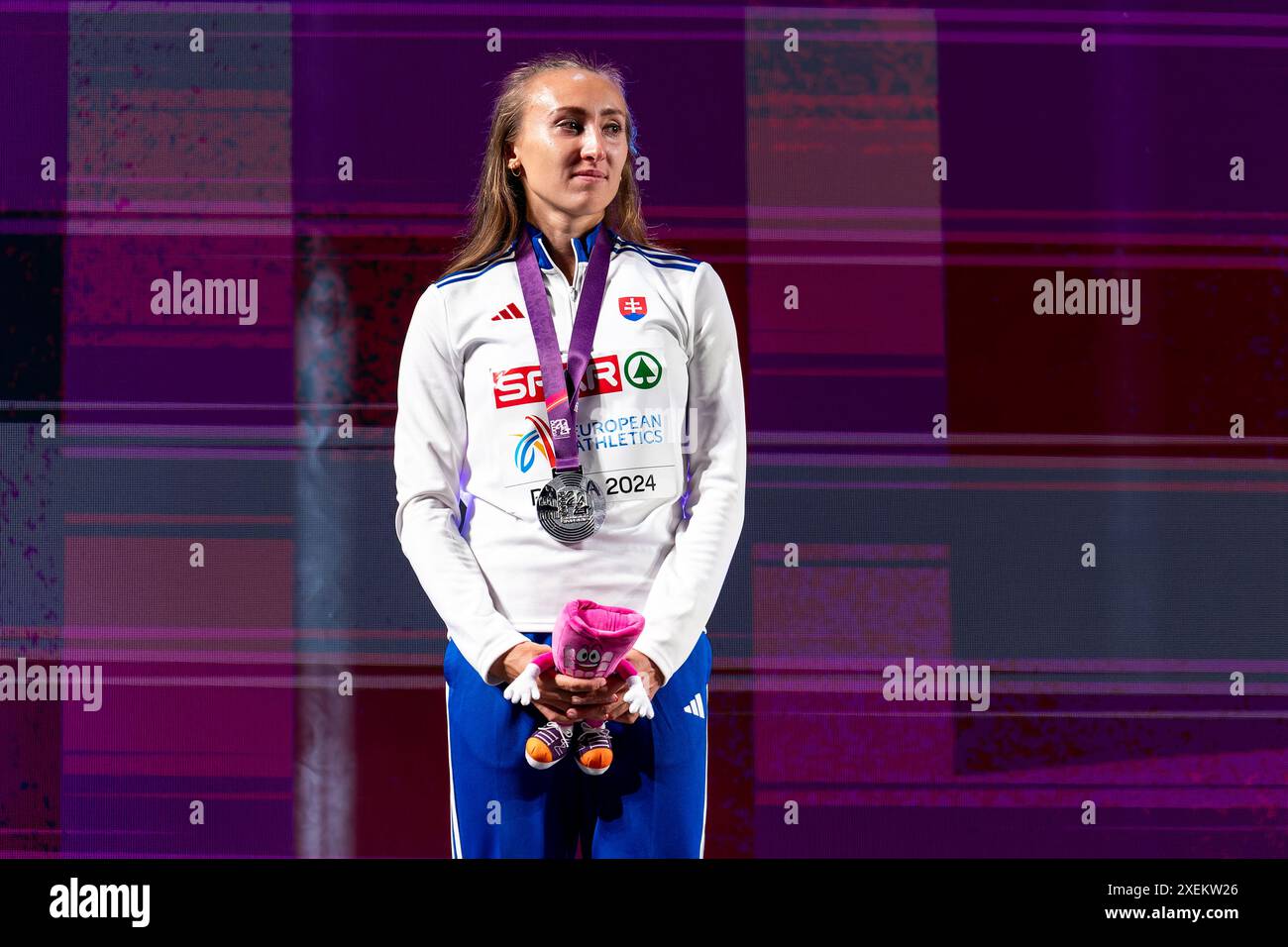ROME, ITALY - JUNE 12: Gabriela Gajanova of Slovakia, winner of the ...